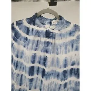Bella Dahl | Tops | Bella Dahl Tied Dye Mockneck Top Sz L Preppy Office ...